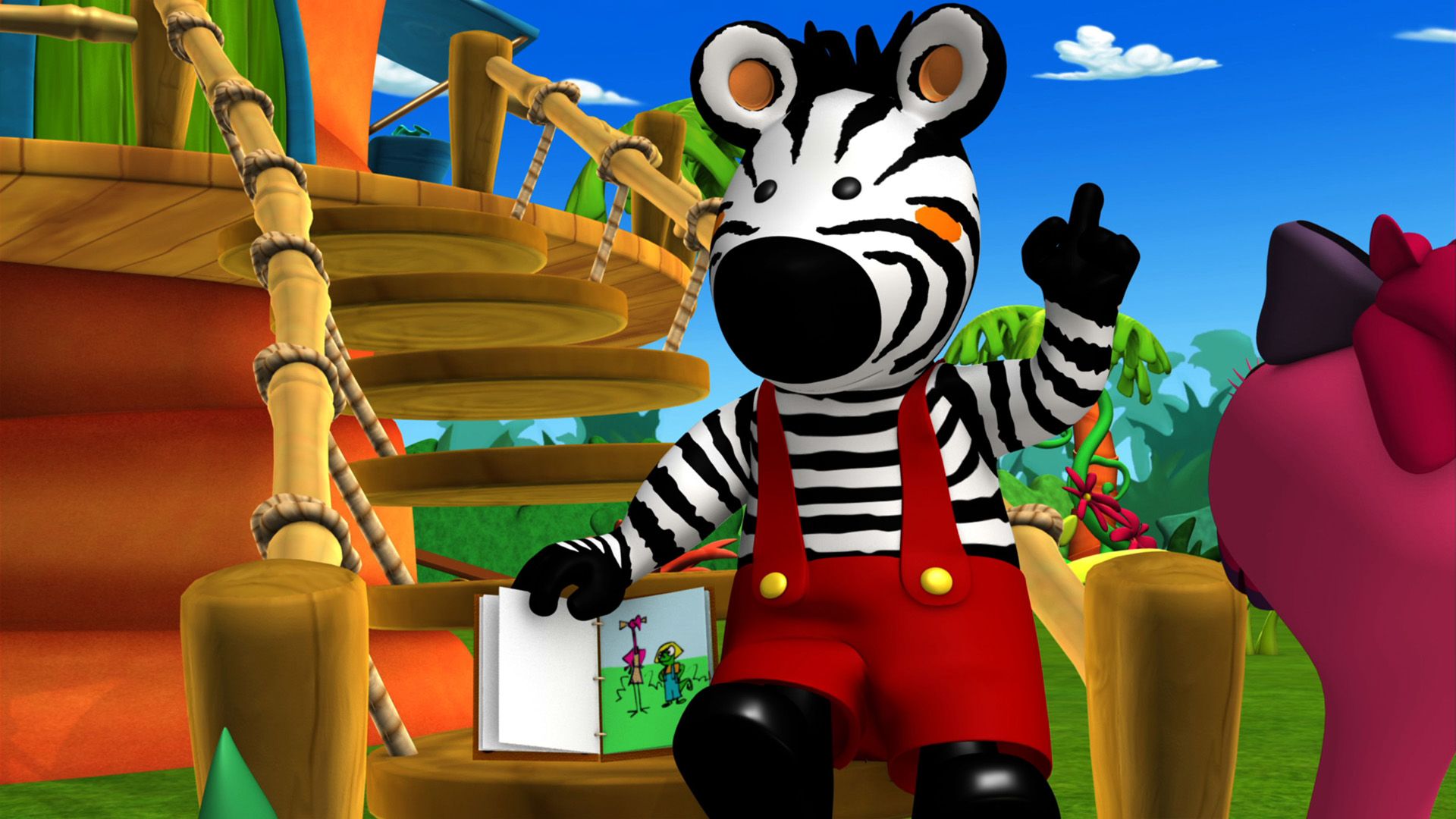 Zigby, das Zebra Staffel 1 Folge 47: Zigby, der Geschichtenerzähler