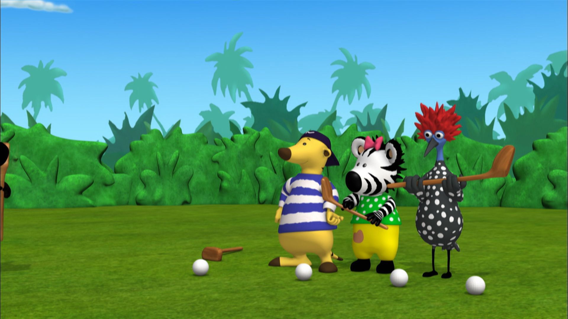 Zigby, das Zebra Staffel 1 Folge 35: Zigby und das Einlochspiel