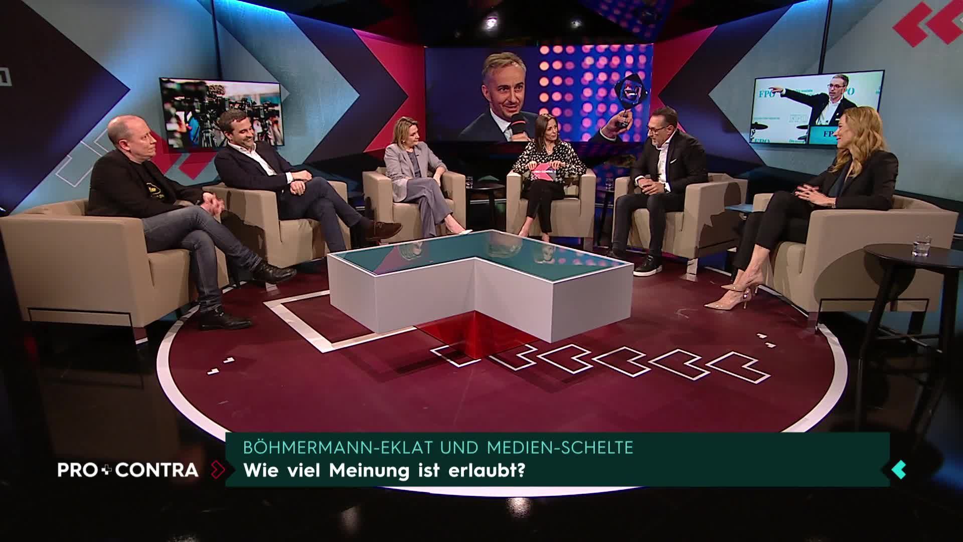 Pro und Contra Staffel 2024 Folge 7: Pro und Contra: Böhmermann-Eklat ...