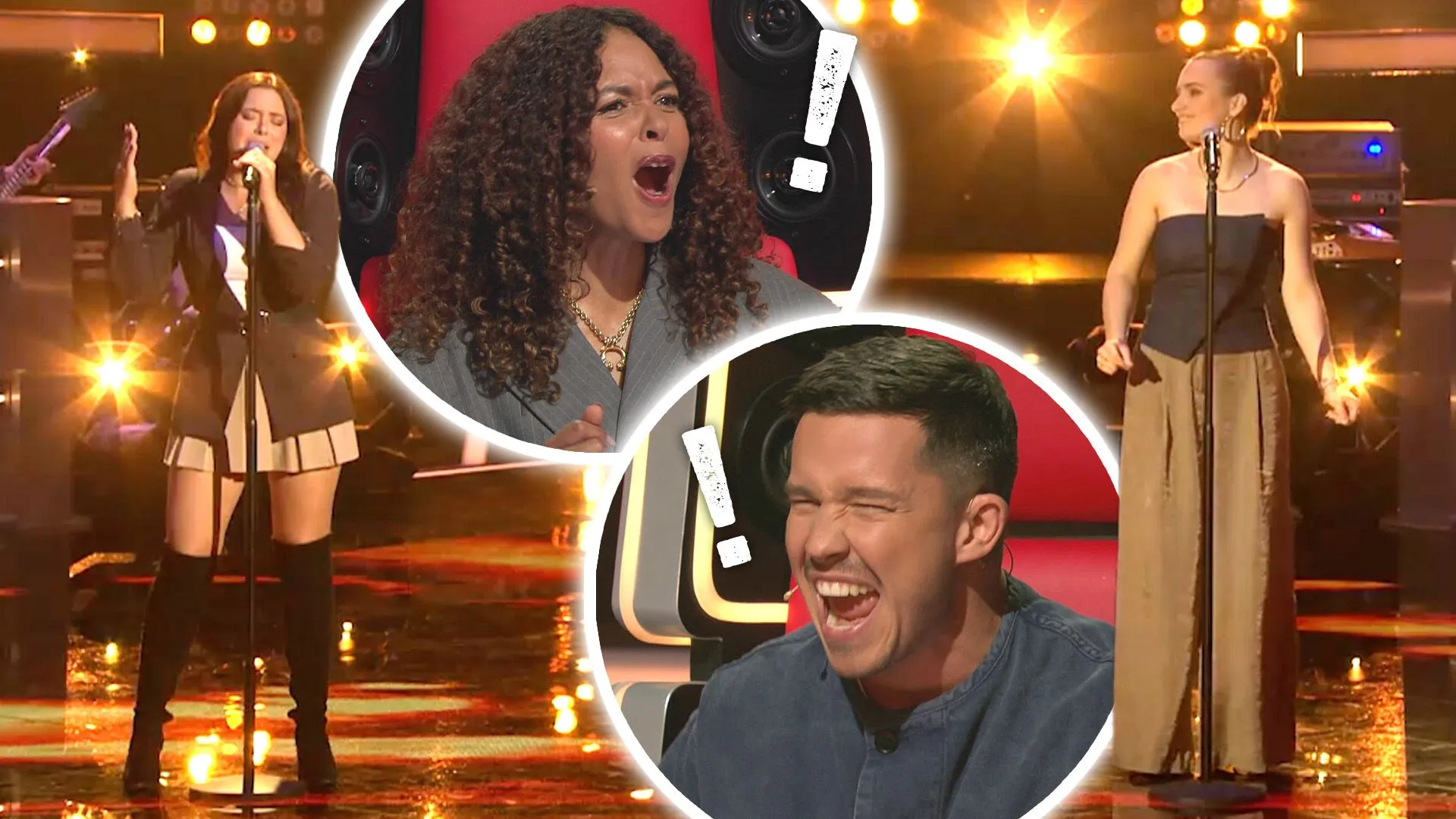 Anne und Rachel bringen Studio bei "The Voice" zum Beben