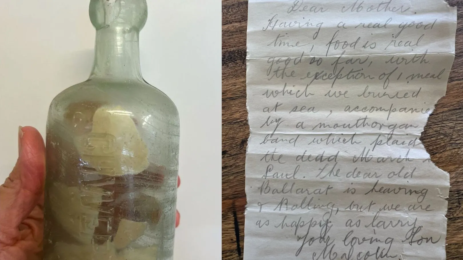 109 Jahre alte Flaschenpost gefunden: Das schrieben zwei Weltkriegssoldaten