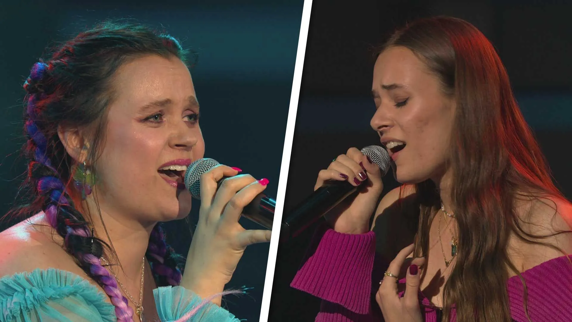 "The Voice": Sophia und Lara Samira sorgen für feuchte Coach-Augen