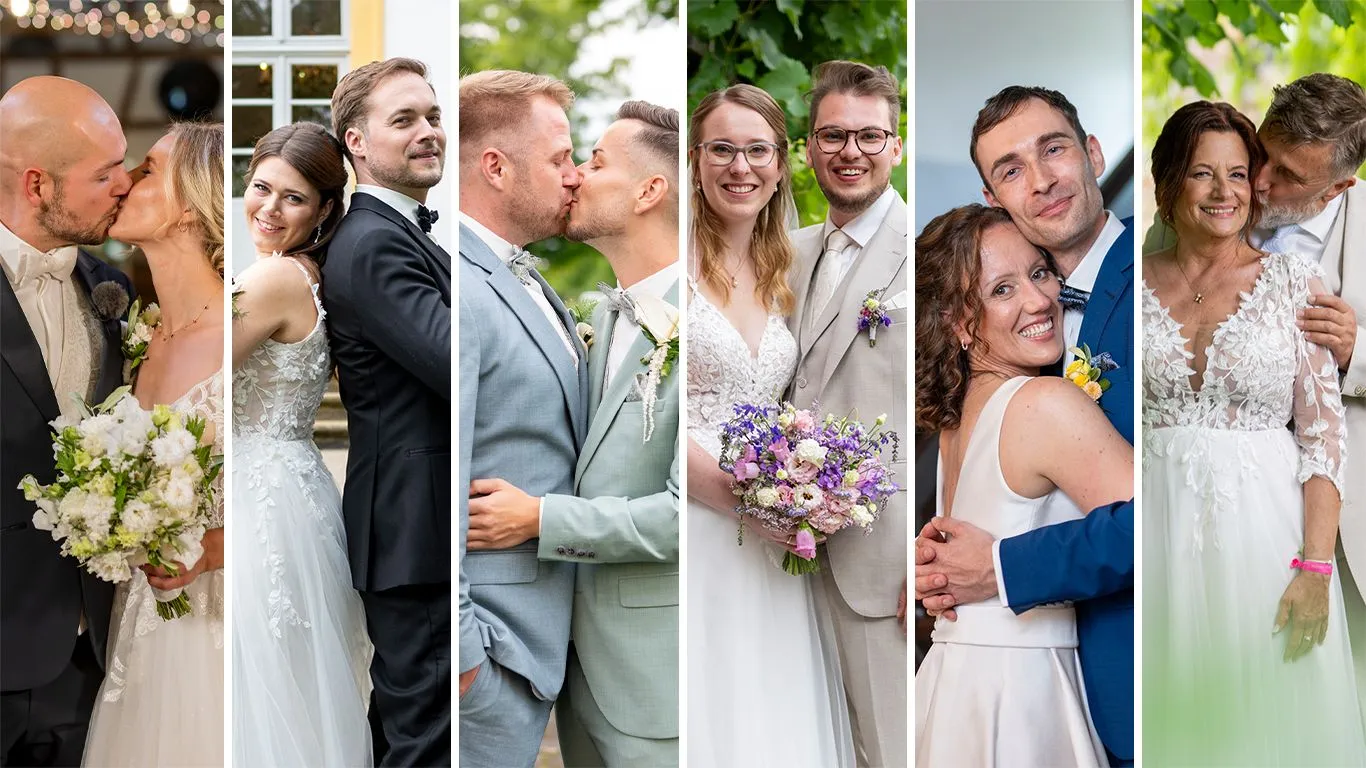 "Hochzeit auf den ersten Blick" 2025: Die Paare der 12. Staffel auf ...