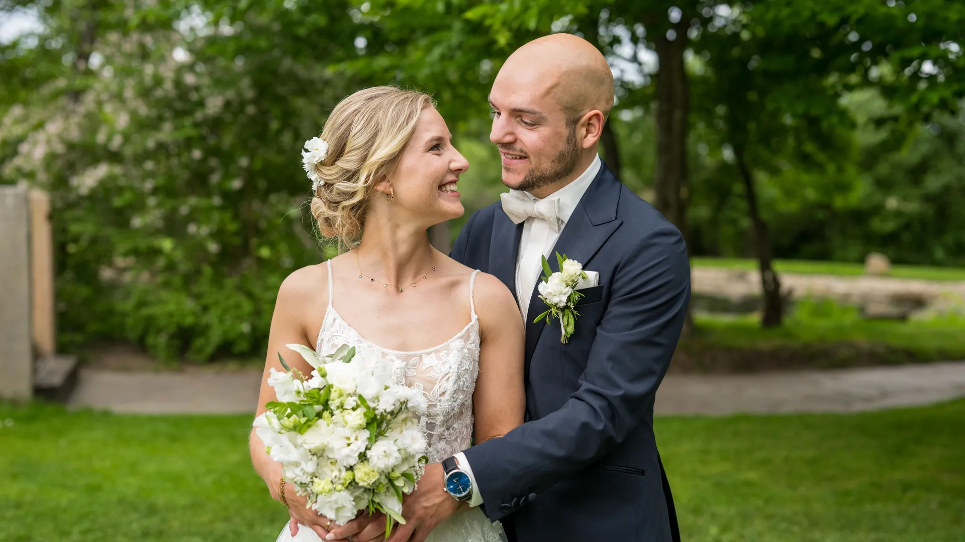 "Hochzeit auf den ersten Blick": Lina und Daniel feiern glücklich